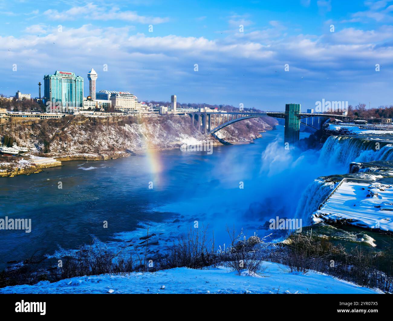 Niagara Falls Winter 2025, Winter in Niagara Falls, Ontario, Canada ...