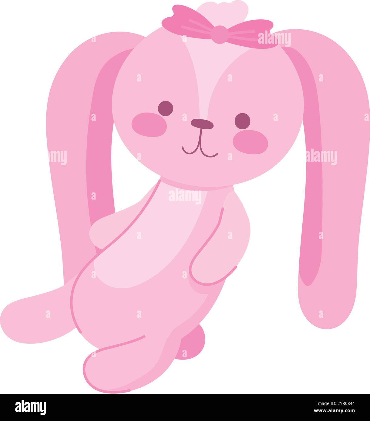 stuffed rabbit toy Stock Vector Image & Art - Alamy