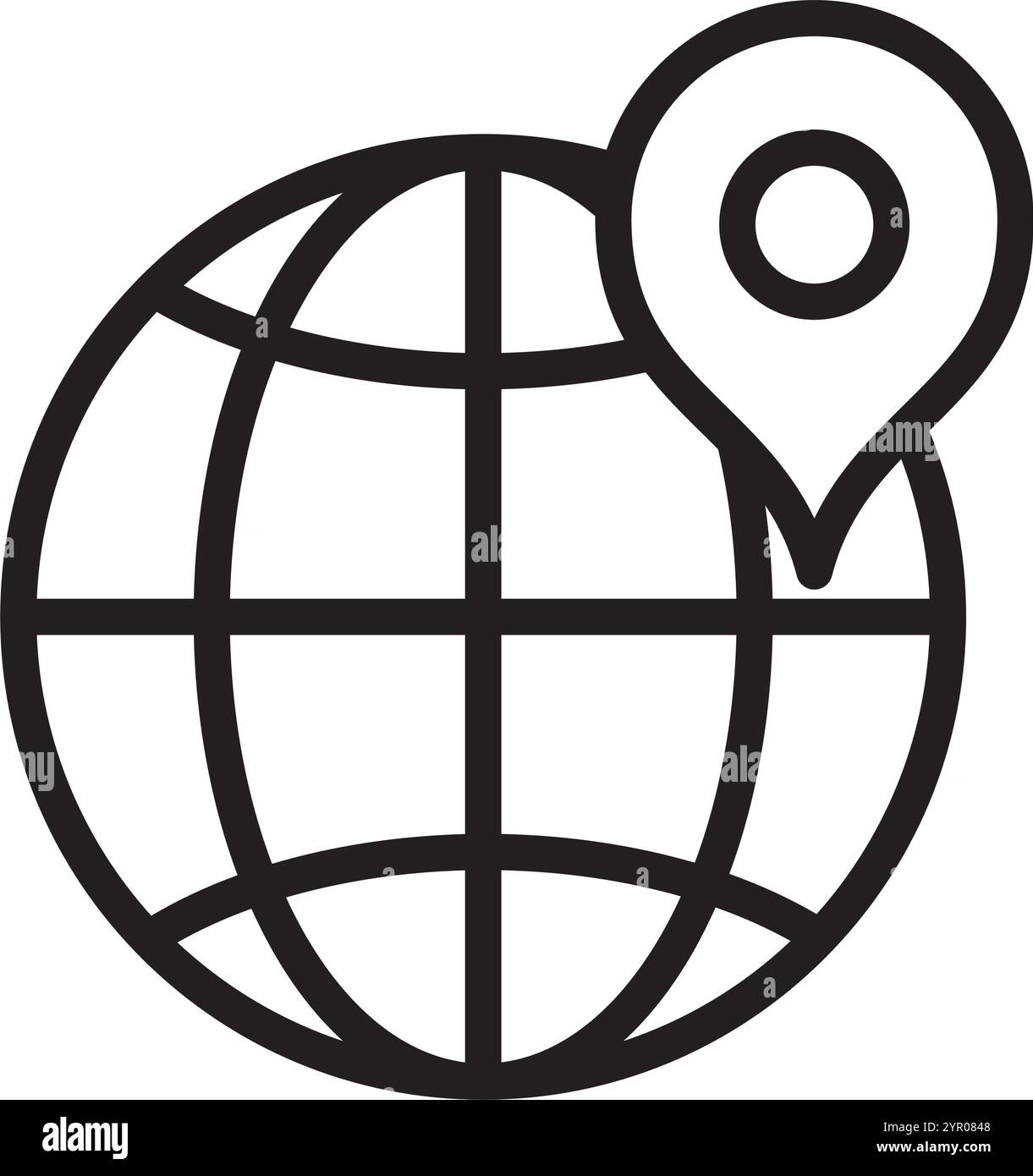 world map pin location icon Stock Vector Image & Art - Alamy