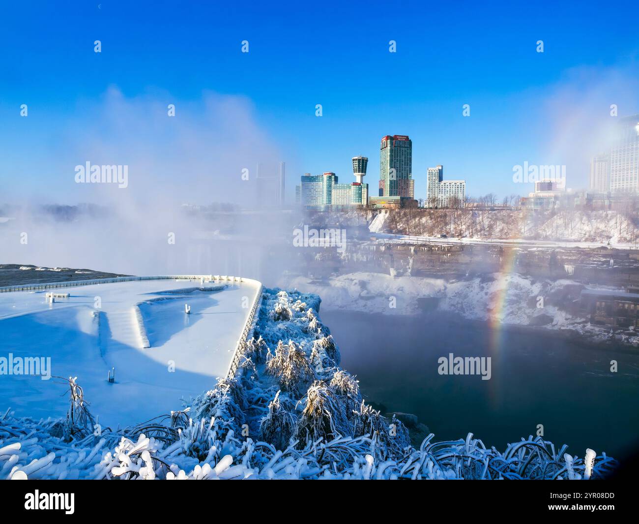 Niagara Falls Winter 2025, Winter in Niagara Falls, Ontario, Canada ...