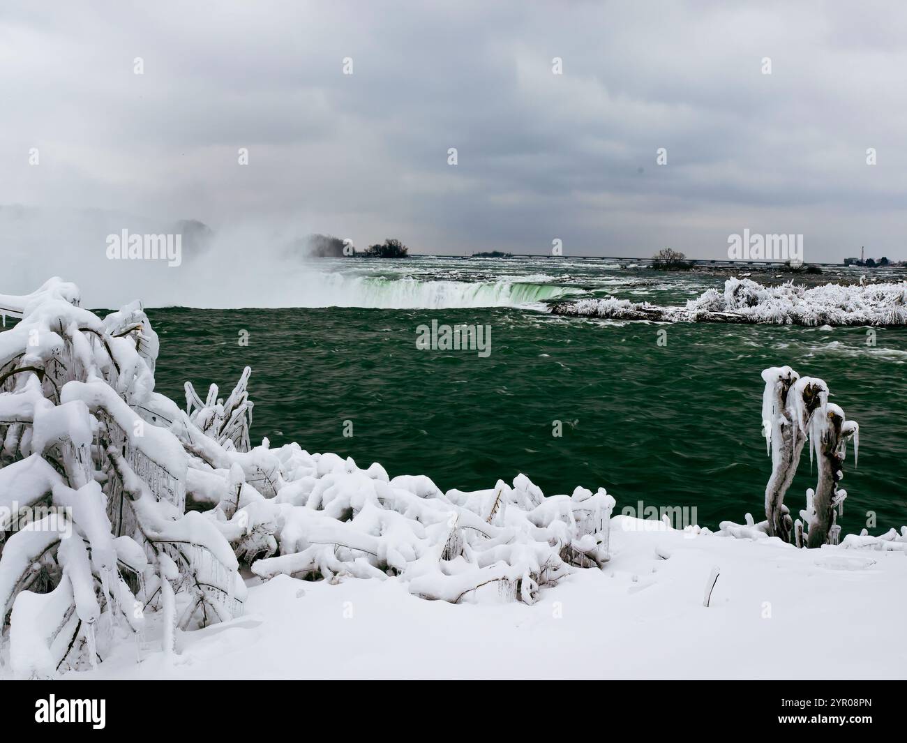 Niagara Falls Winter 2025, Winter in Niagara Falls, Ontario, Canada ...