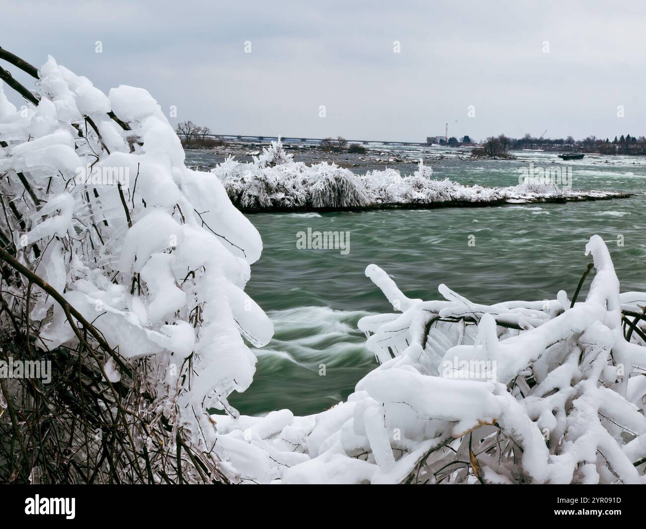 Niagara Falls Winter 2025, Winter in Niagara Falls, Ontario, Canada ...