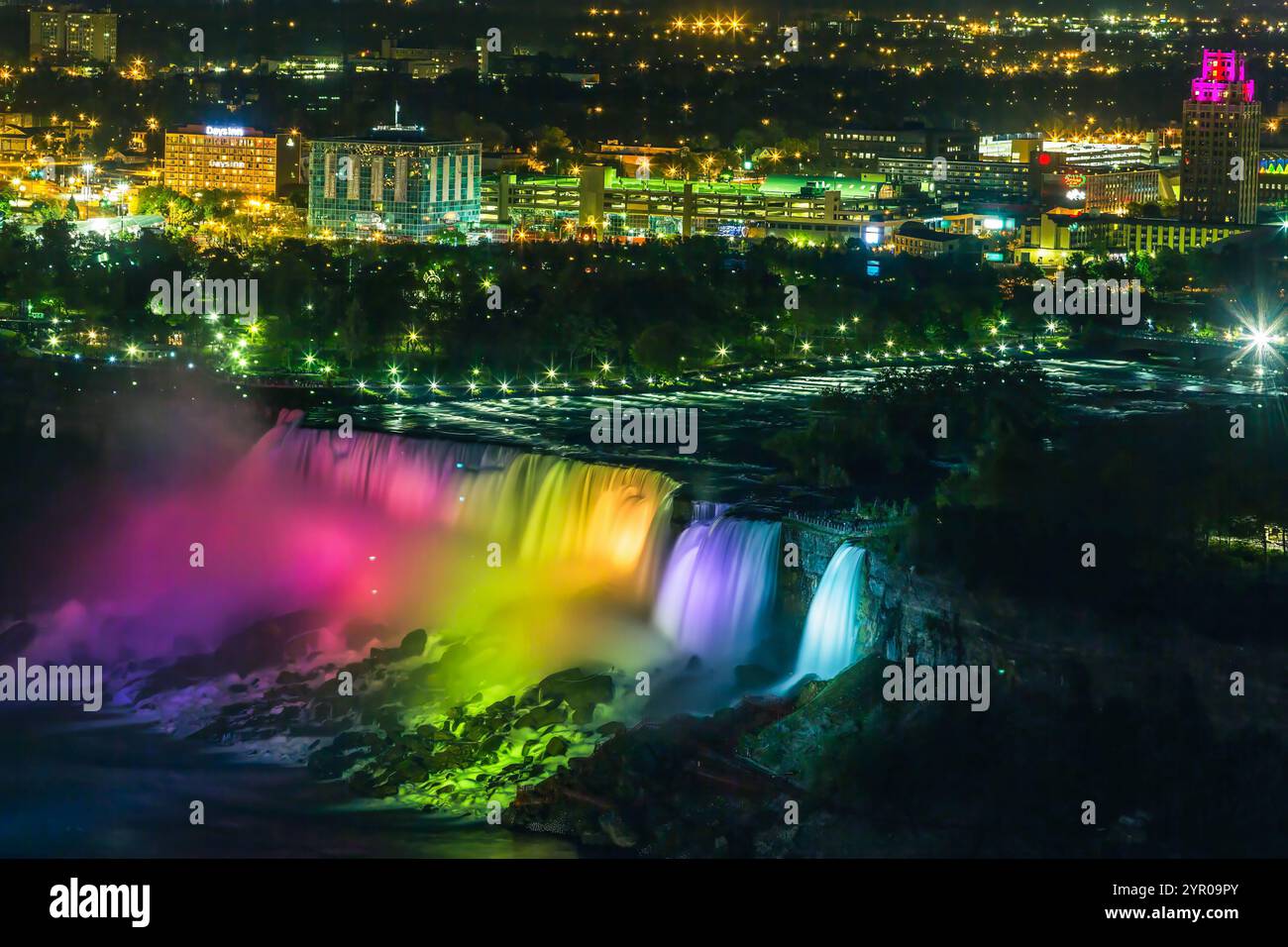 Niagara Falls Winter Festival of Lights 2024, Niagara Falls New Year's Eve 2025, ON, Canada ...