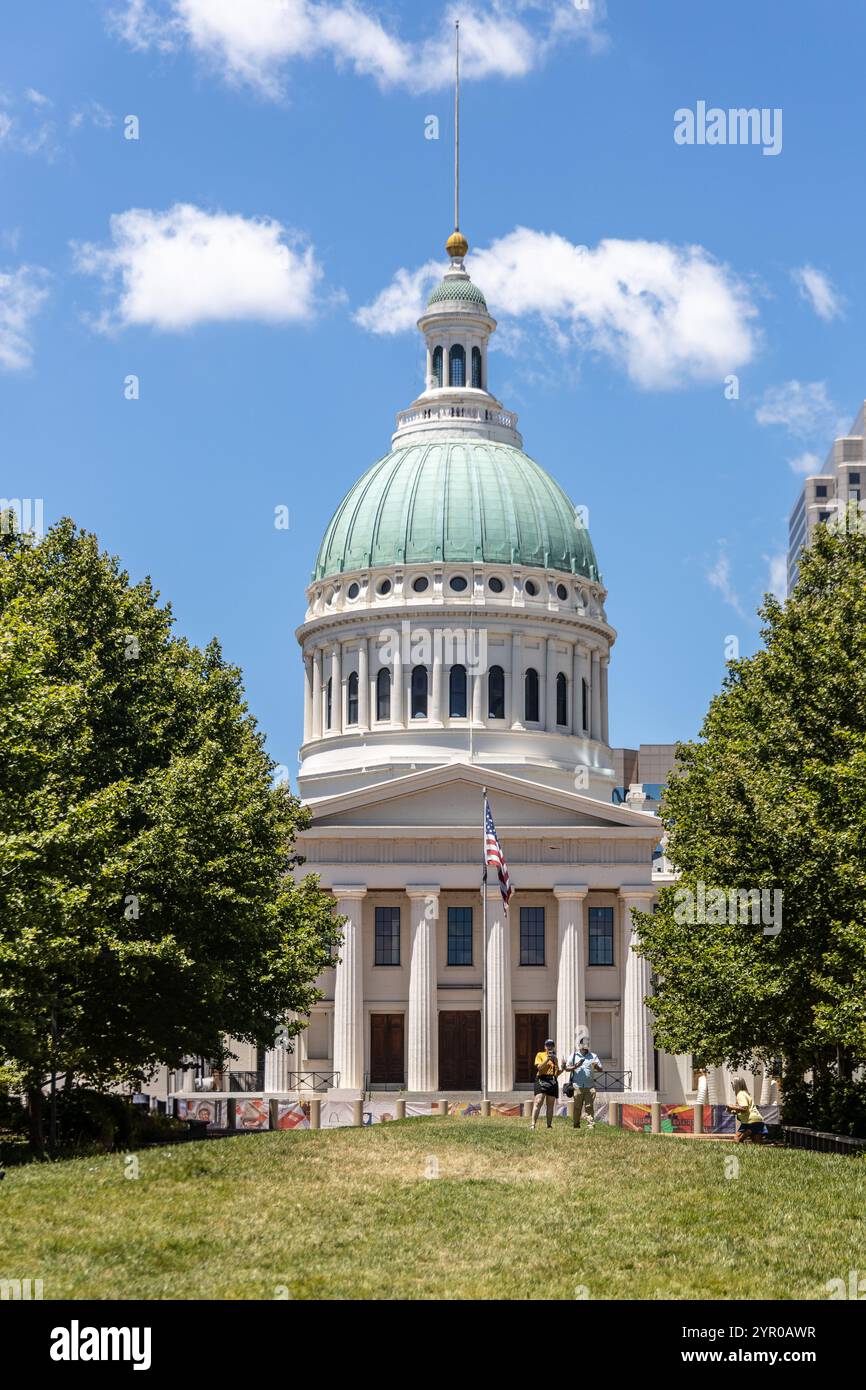 ST. LOUIS, MISSOURI, USA – JUNE 23, 2024: The Old St. Louis County ...