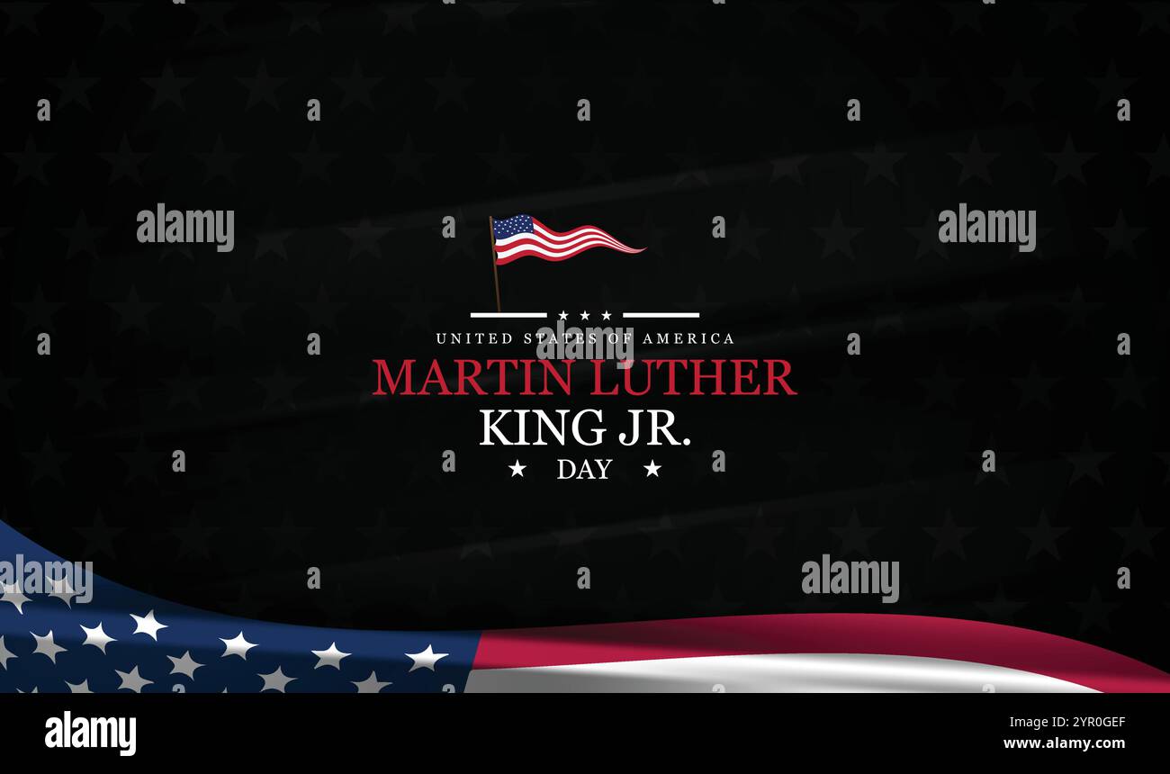 Reflecting on Martin Luther King Day An Ode to Dreams Stock Vector ...