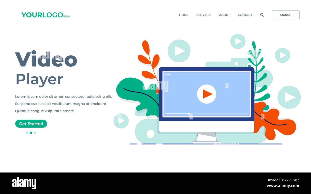 Video conference mobile technology Cut Out Stock Images & Pictures - Alamy