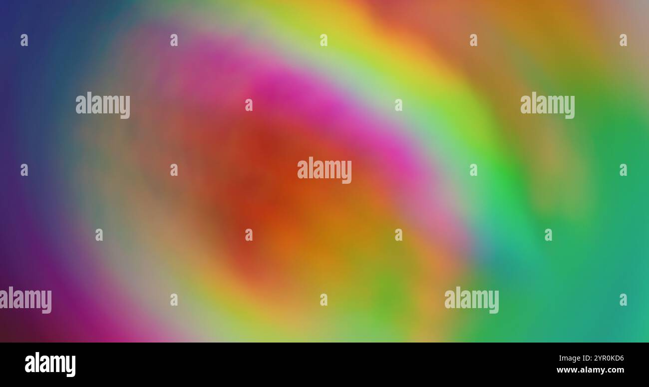 Holographic texture. Blur colorful background. Defocused leak green ...