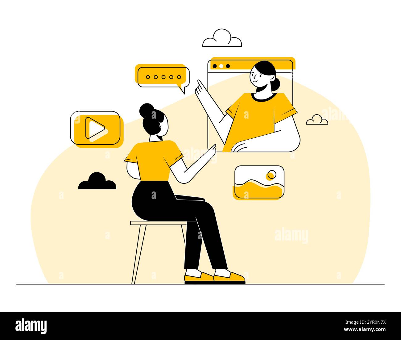 Meeting h Stock Vector Images - Alamy