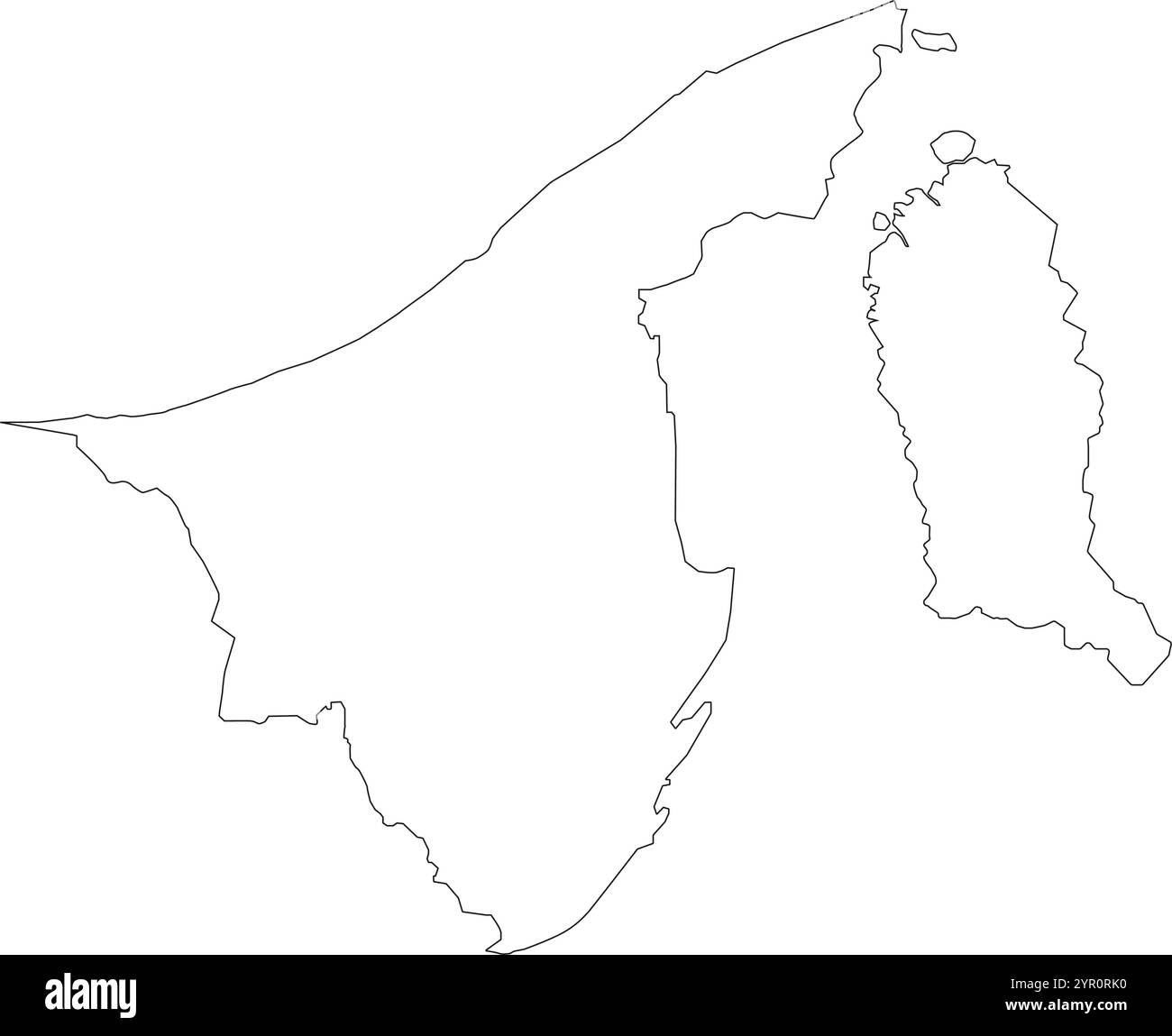 Brunei Darussalam map icon illustration design Stock Vector Image & Art ...