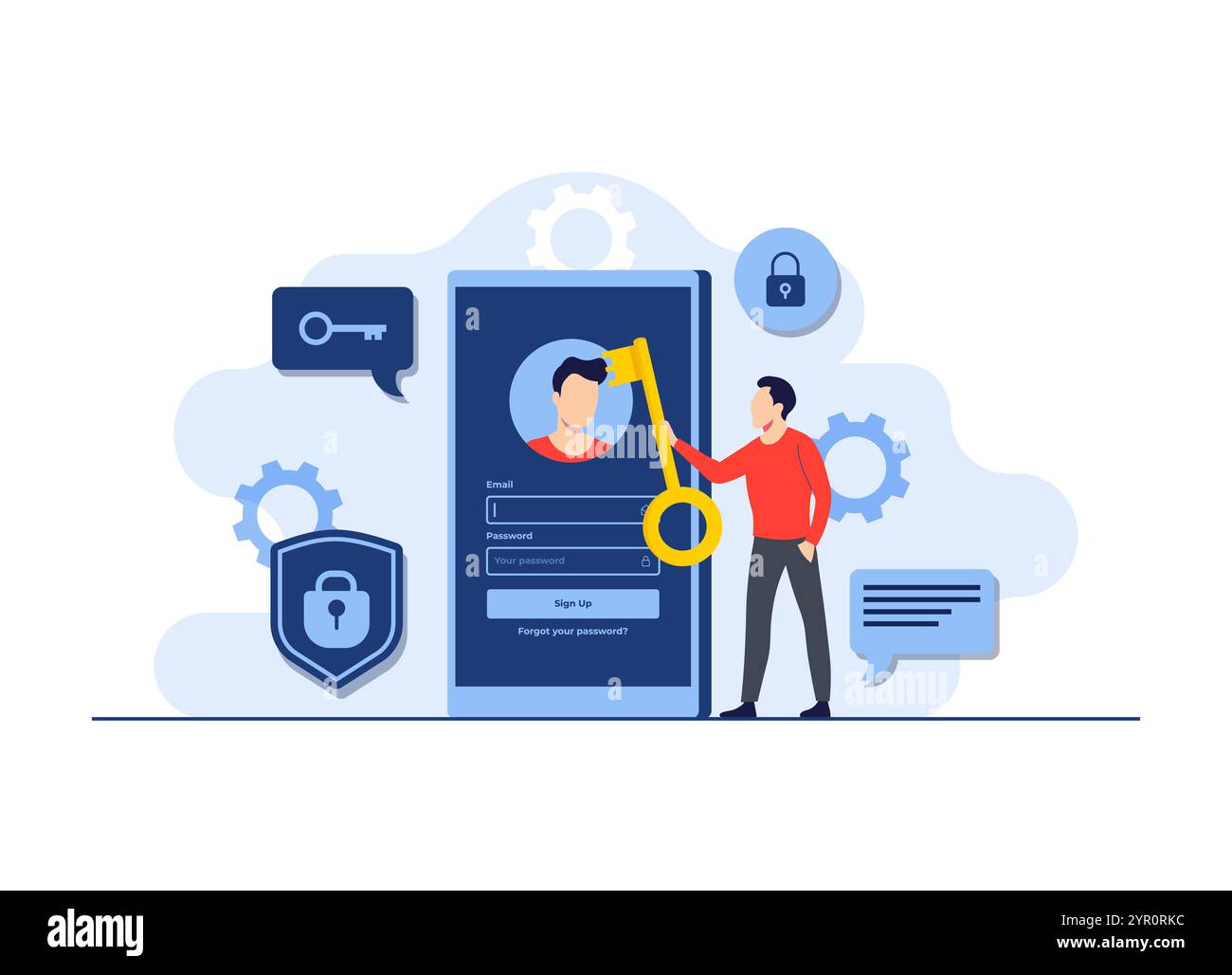 Account login hi-res stock photography and images - Alamy