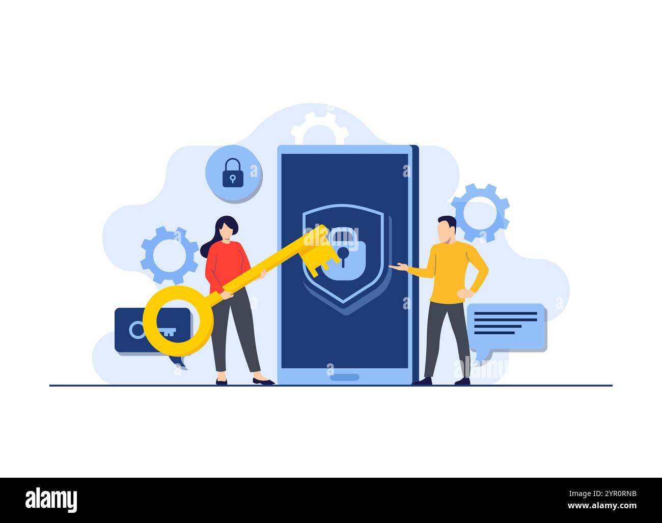 Personal Data Protection Cyber Security Internet Security Or