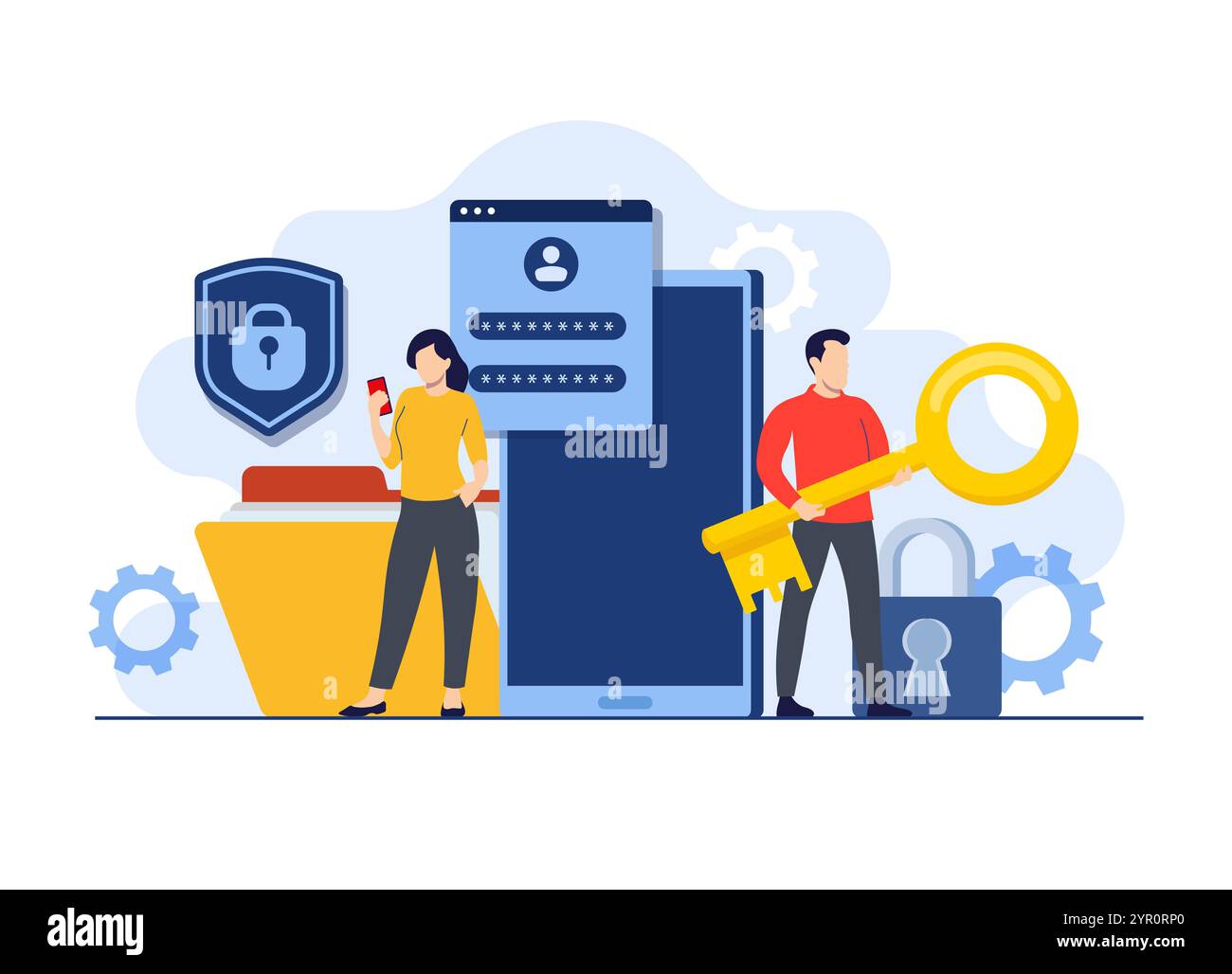 Personal Data Protection Cyber Security Internet Security Or