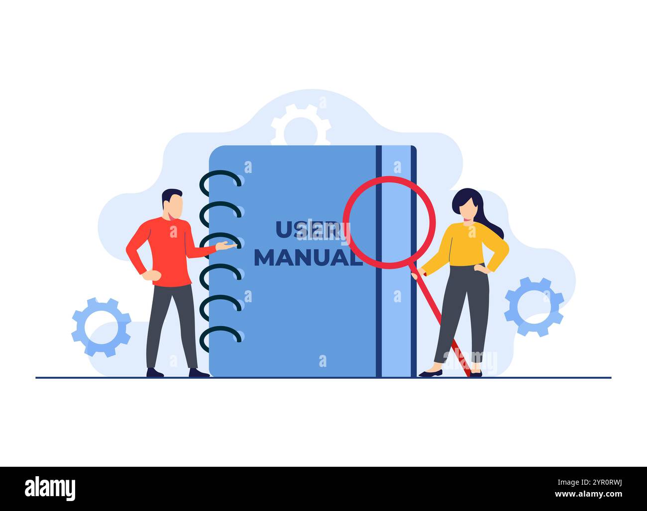 Instructions information Cut Out Stock Images & Pictures - Alamy