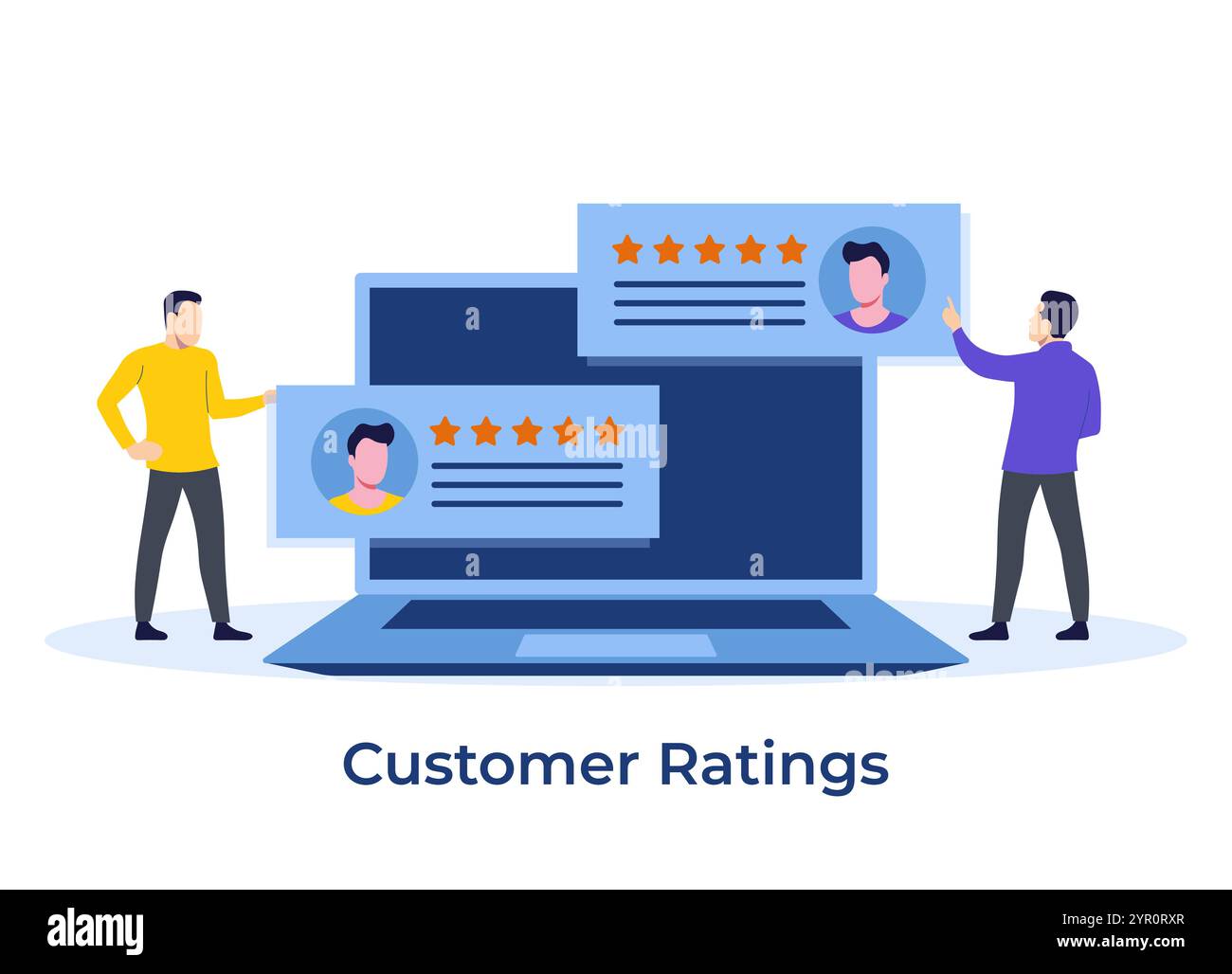 Customer feedback review experience, Clients leaving positive ratings ...
