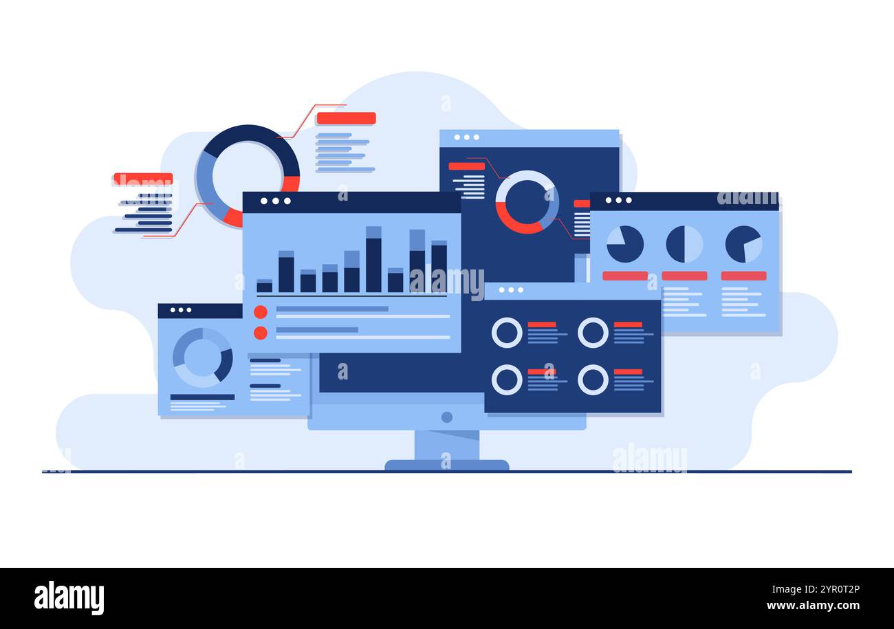 Data analysis content analytics hi-res stock photography and images - Alamy