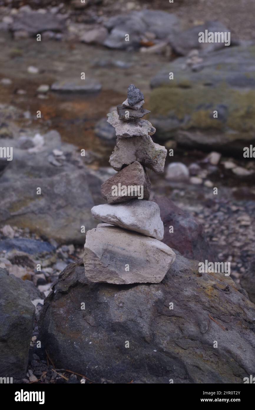 Balancing Rocks at Kusatsu Onsen, Japan Stock Photo - Alamy
