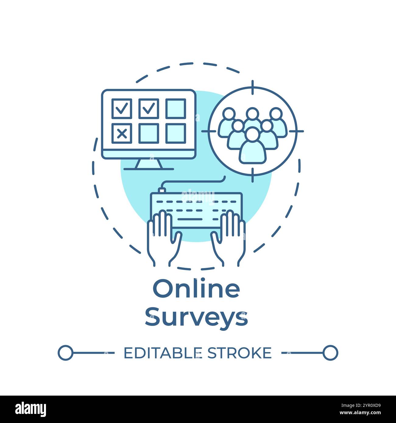 Marketing surveys Stock Vector Images - Alamy