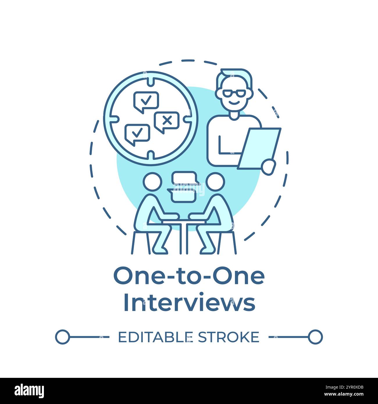 Interview method Cut Out Stock Images & Pictures - Alamy