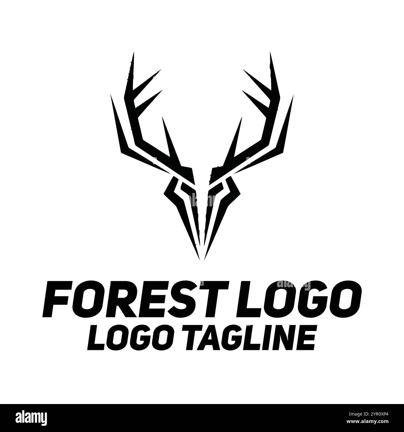 Earthy forest logo hi-res stock photography and images - Alamy