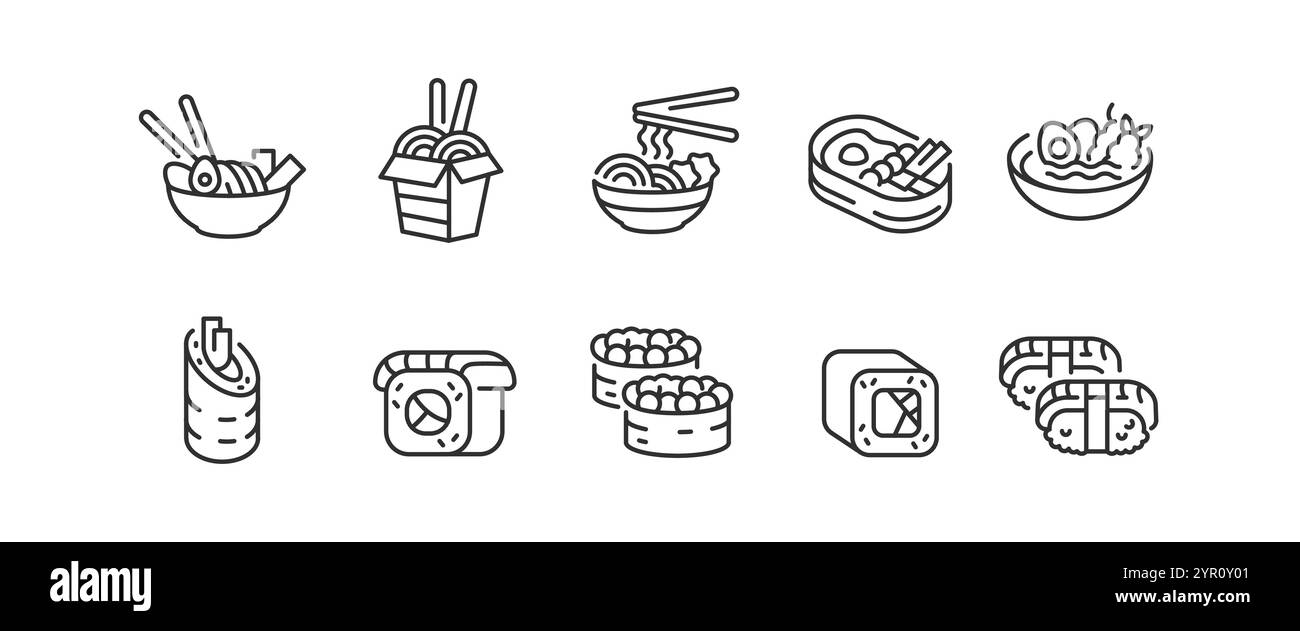 Japanese snack takoyaki Stock Vector Images - Alamy