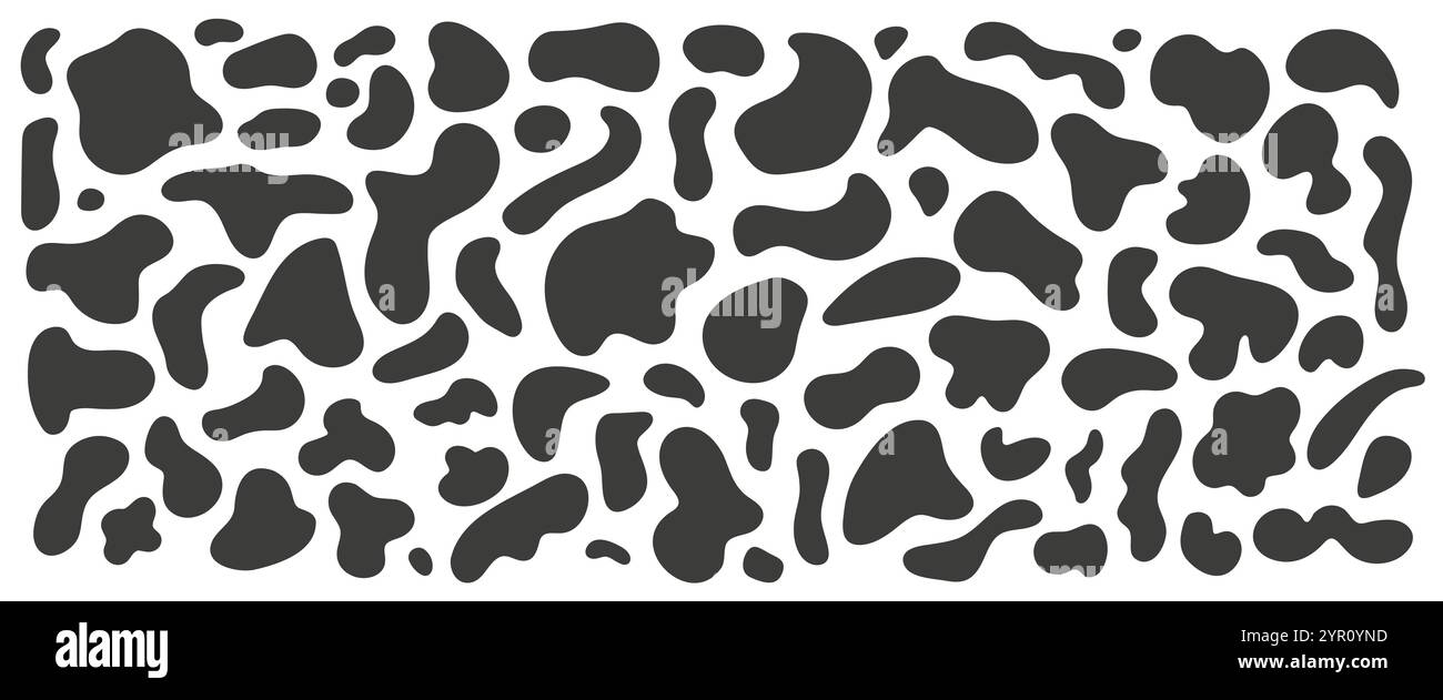 Organic blob shapes abstract Stock Vector Images - Alamy