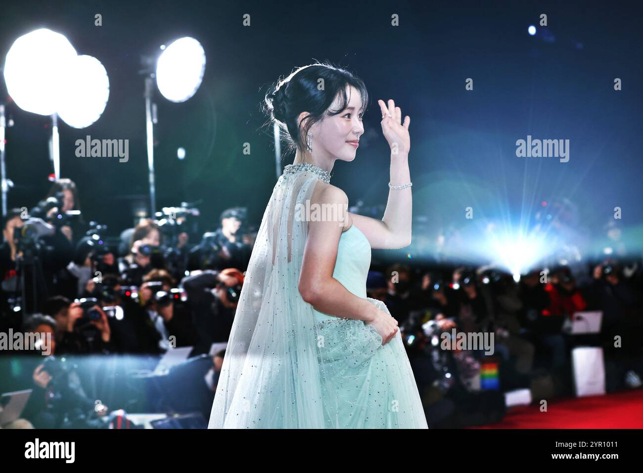 02nd Dec, 2024. Blue Dragon Awards South Korean actress Lim Ji-yeon ...