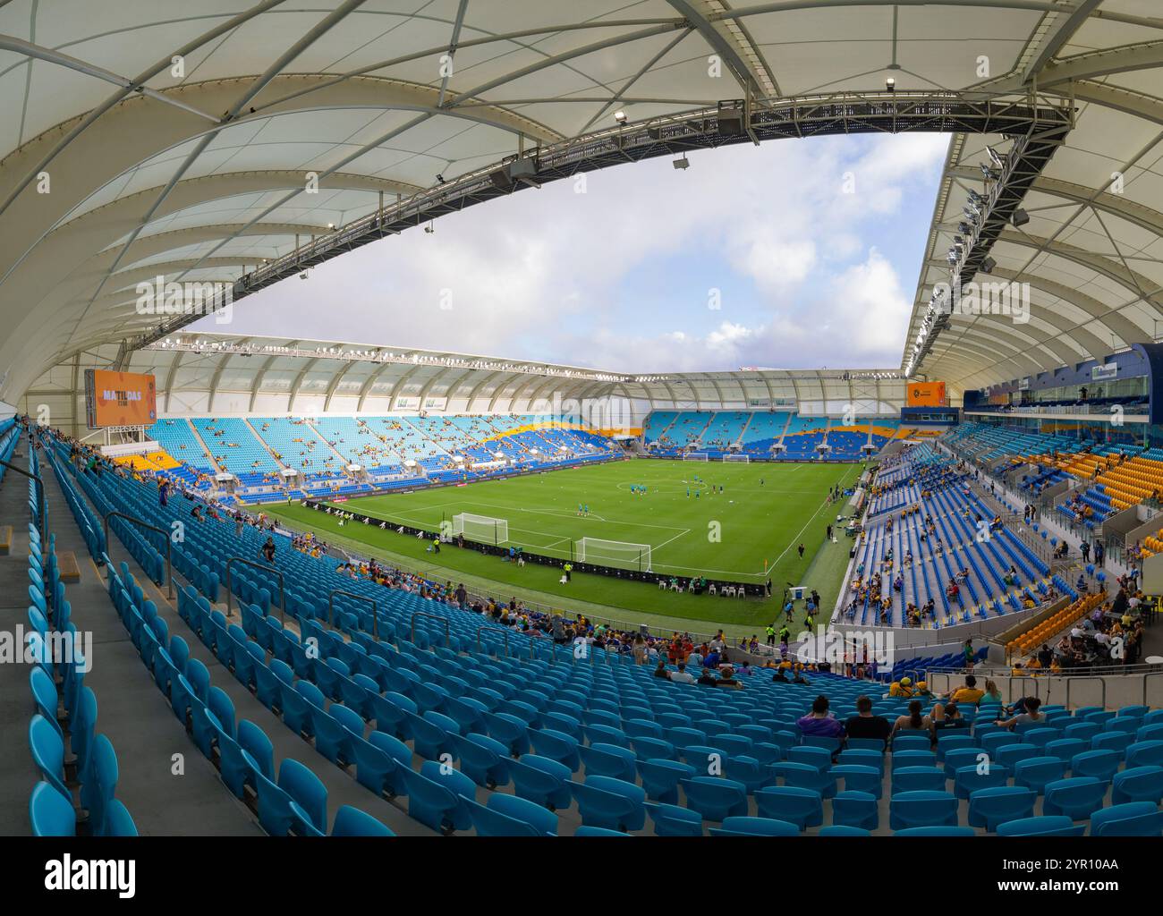 Robina, Australia, December 1st 2024: General view inside the stadium ...