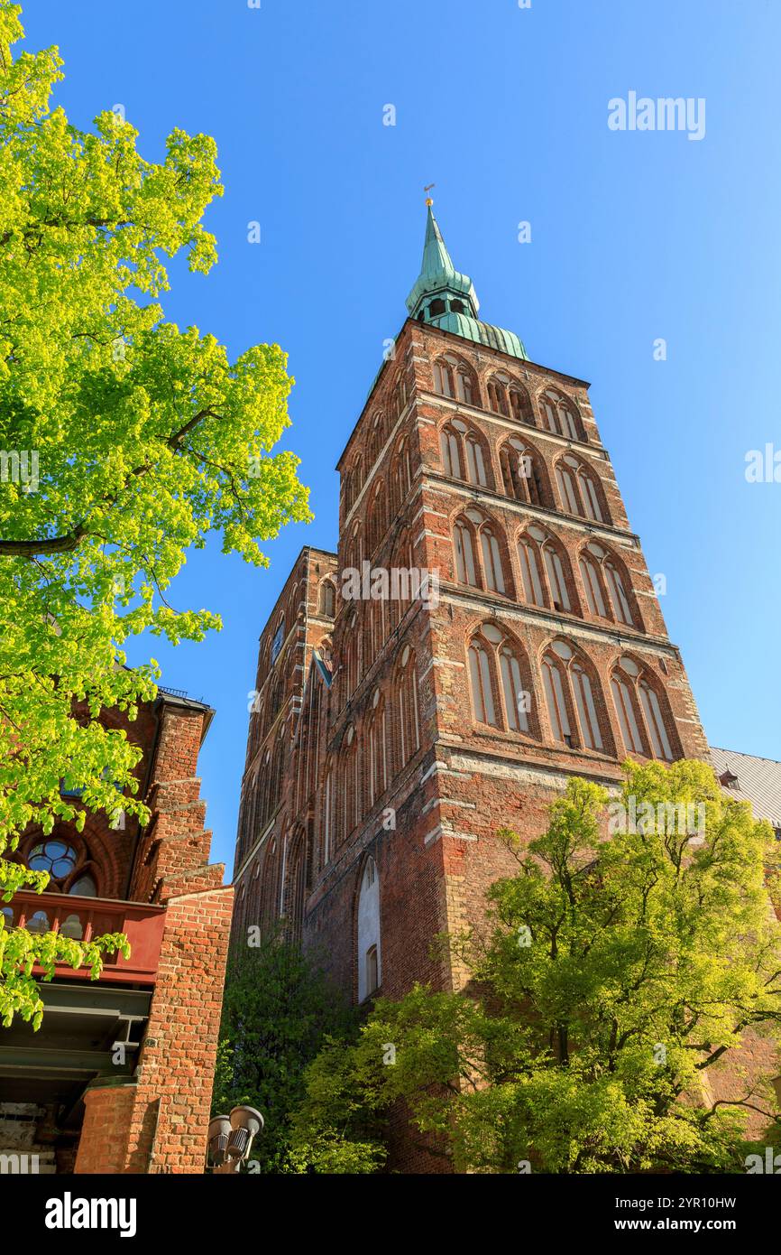 Europe, Germany, Pomerania, Mecklenburg-Vorpommern, Stralsund. Copper ...
