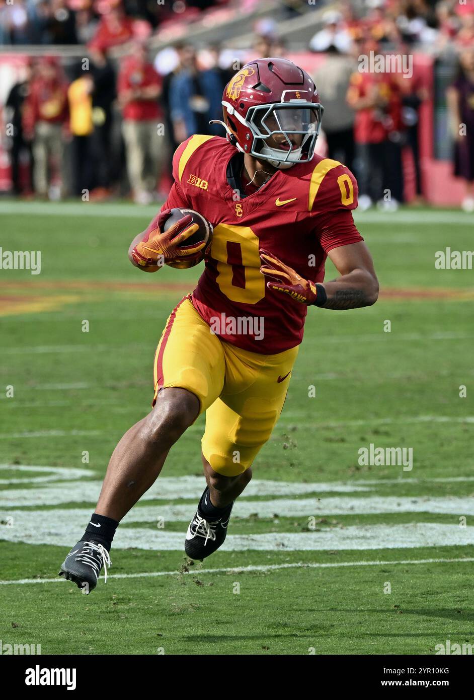 LOS ANGELES, CA - NOVEMBER 30: USC Trojans running back Quinten Joyner ...
