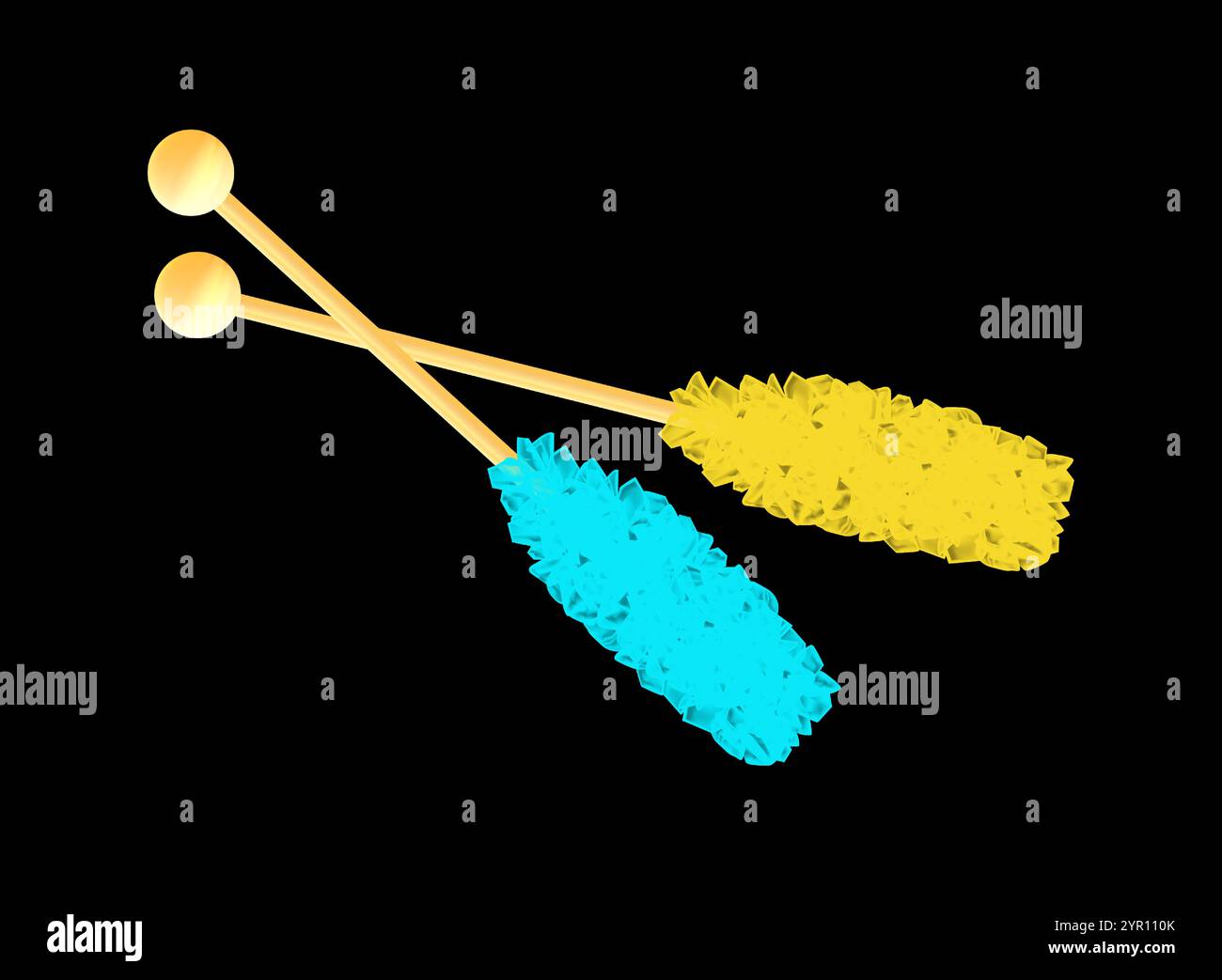Sugar Crystal Vector