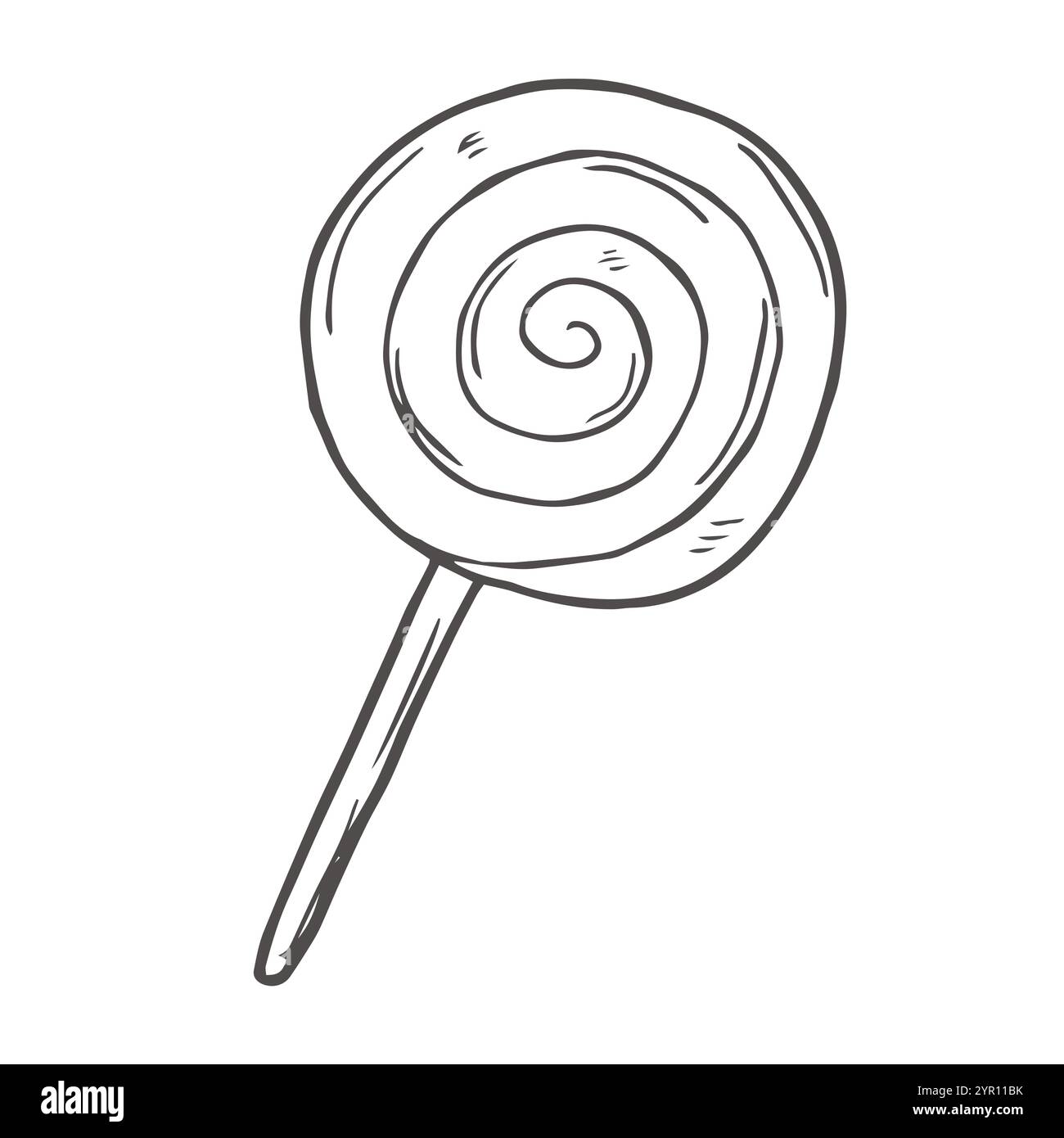 Simple birthday sketch Cut Out Stock Images & Pictures - Alamy