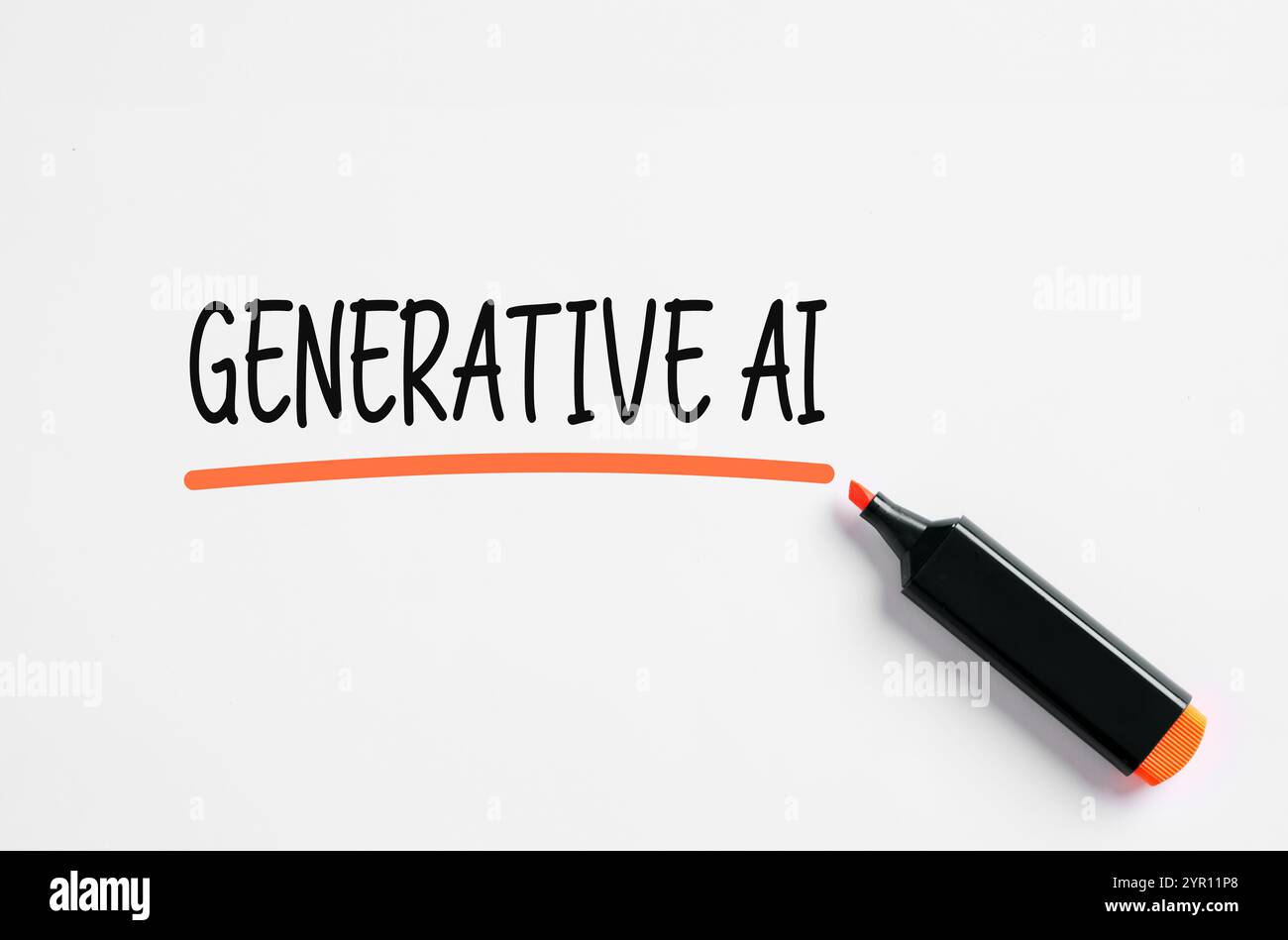 Artificial intelligence concept. Integrating generative ai to business ...