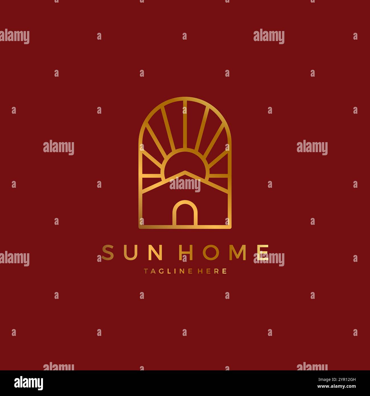 Sunshine window Stock Vector Images - Alamy