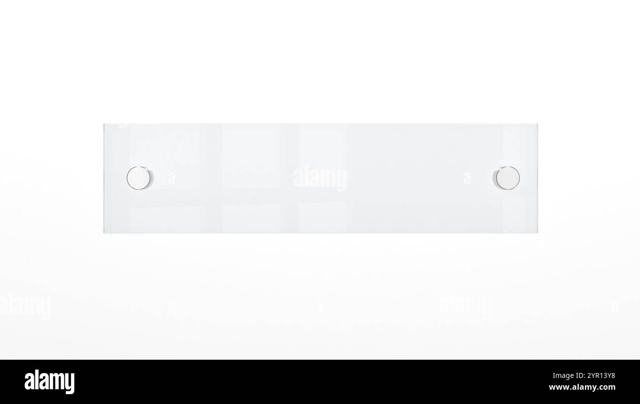 Metal logo name plate Cut Out Stock Images & Pictures - Alamy