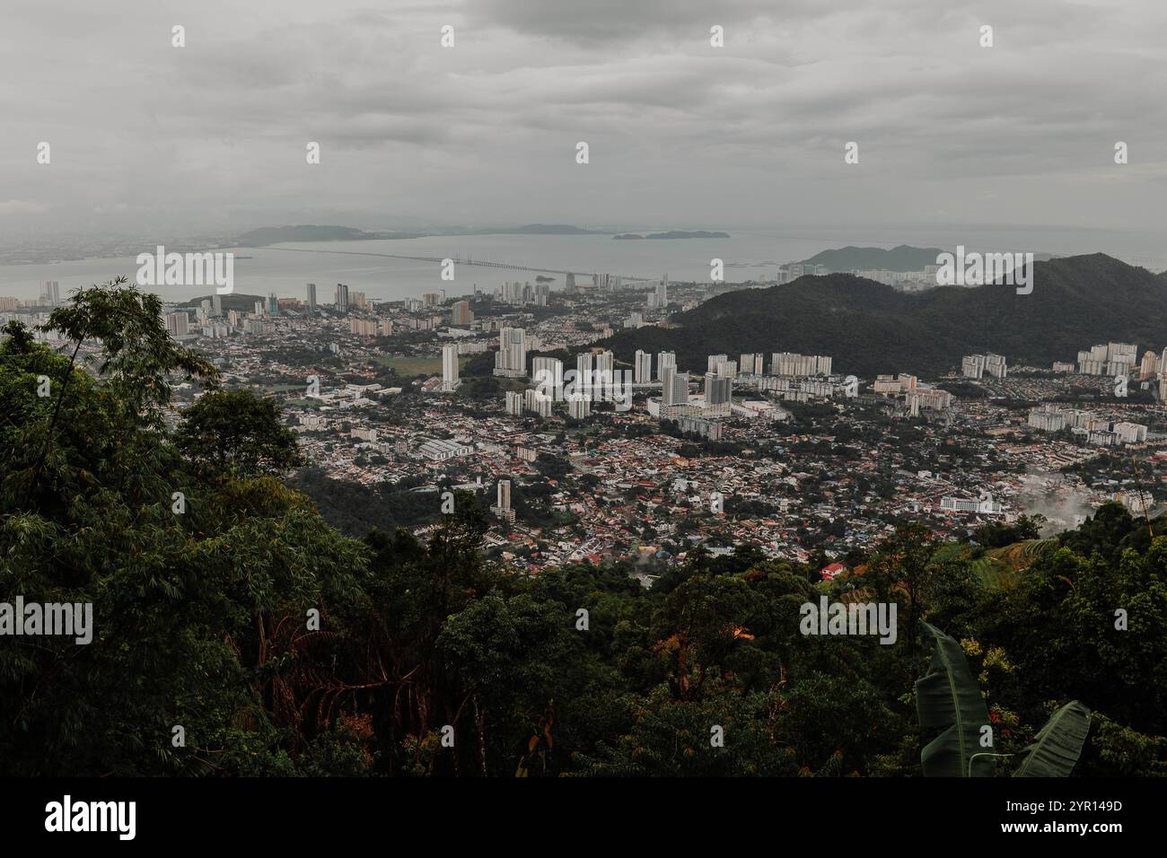 Aerial view building penang island hi-res stock photography and images ...