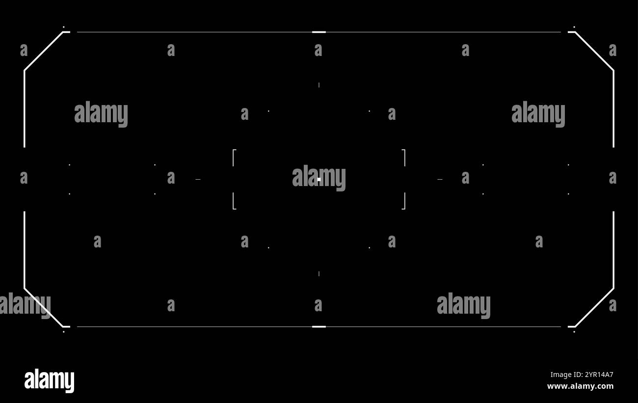 Military surveillance radar animation tracking hi-res stock photography ...