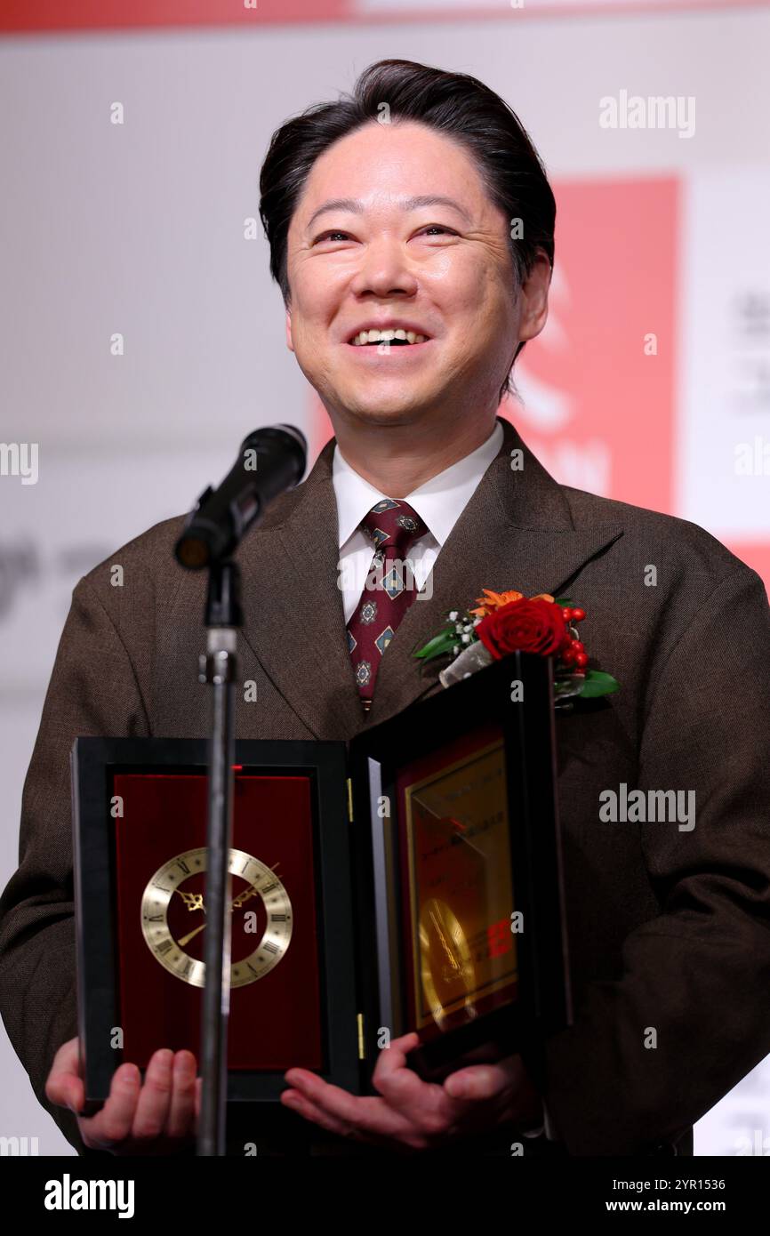 Tokyo, Japan on December 2, 2024. Actor Sadao Abe attends the 2024 U ...