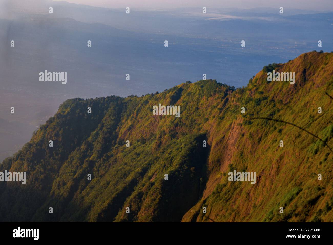 Beautiful Landscape from Top of Mount Bismo, Wonosobo, Indonesia Stock ...