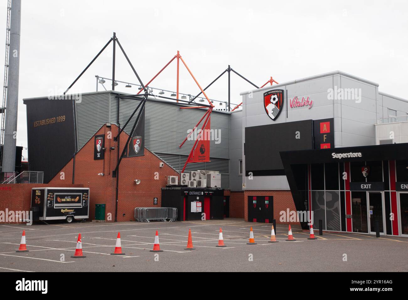 Dean Court currently known as Vitality Stadium, AFC Bournemouth's ...