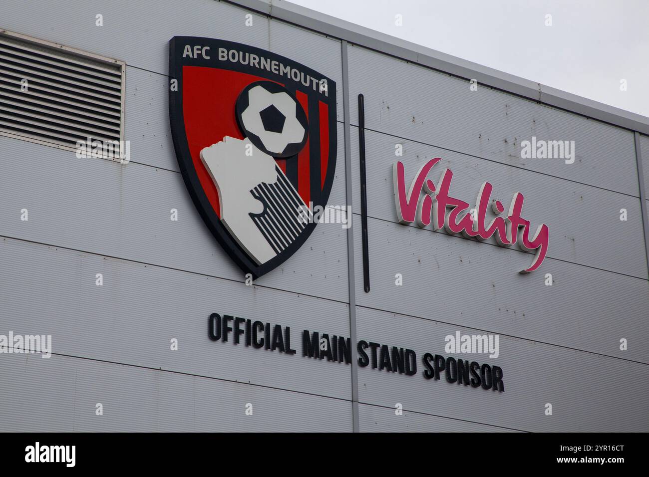 Dean Court currently known as Vitality Stadium, AFC Bournemouth's ...