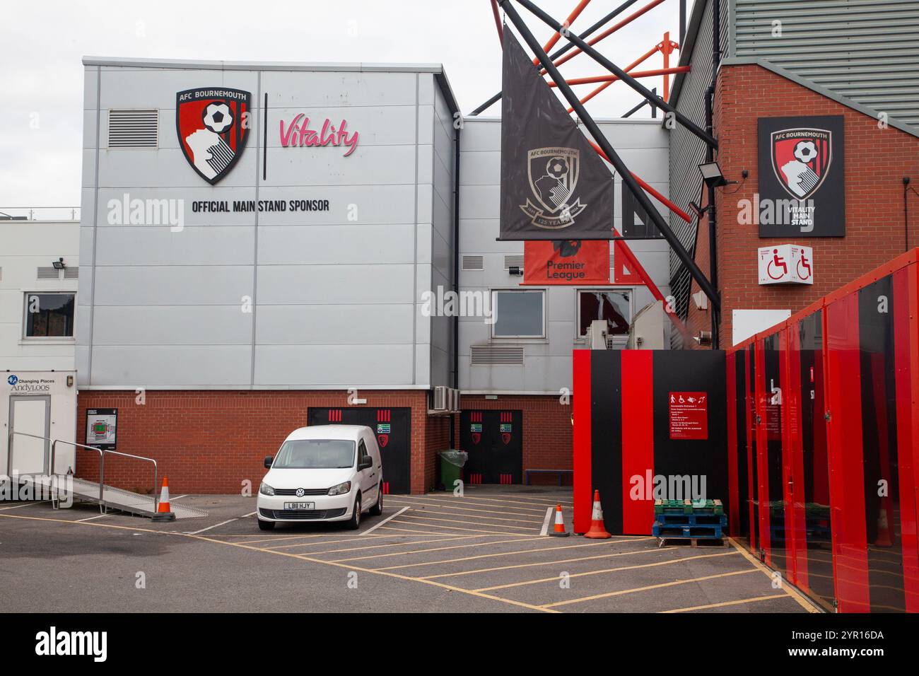Dean Court currently known as Vitality Stadium, AFC Bournemouth's ...