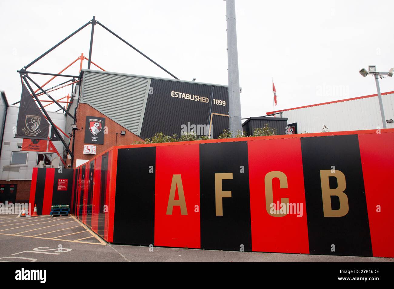 Dean Court currently known as Vitality Stadium, AFC Bournemouth's ...