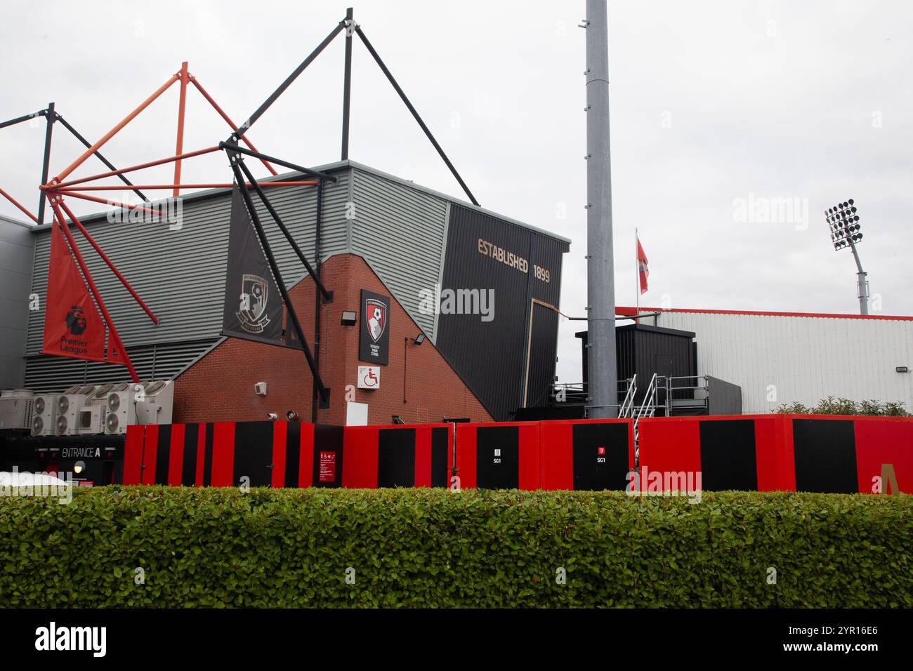 Dean Court currently known as Vitality Stadium, AFC Bournemouth's ...