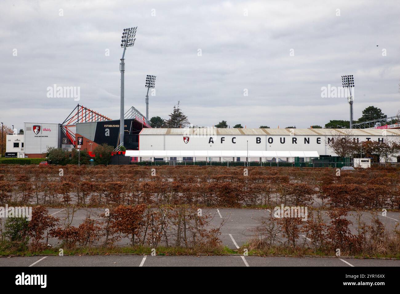 Dean Court currently known as Vitality Stadium, AFC Bournemouth's ...
