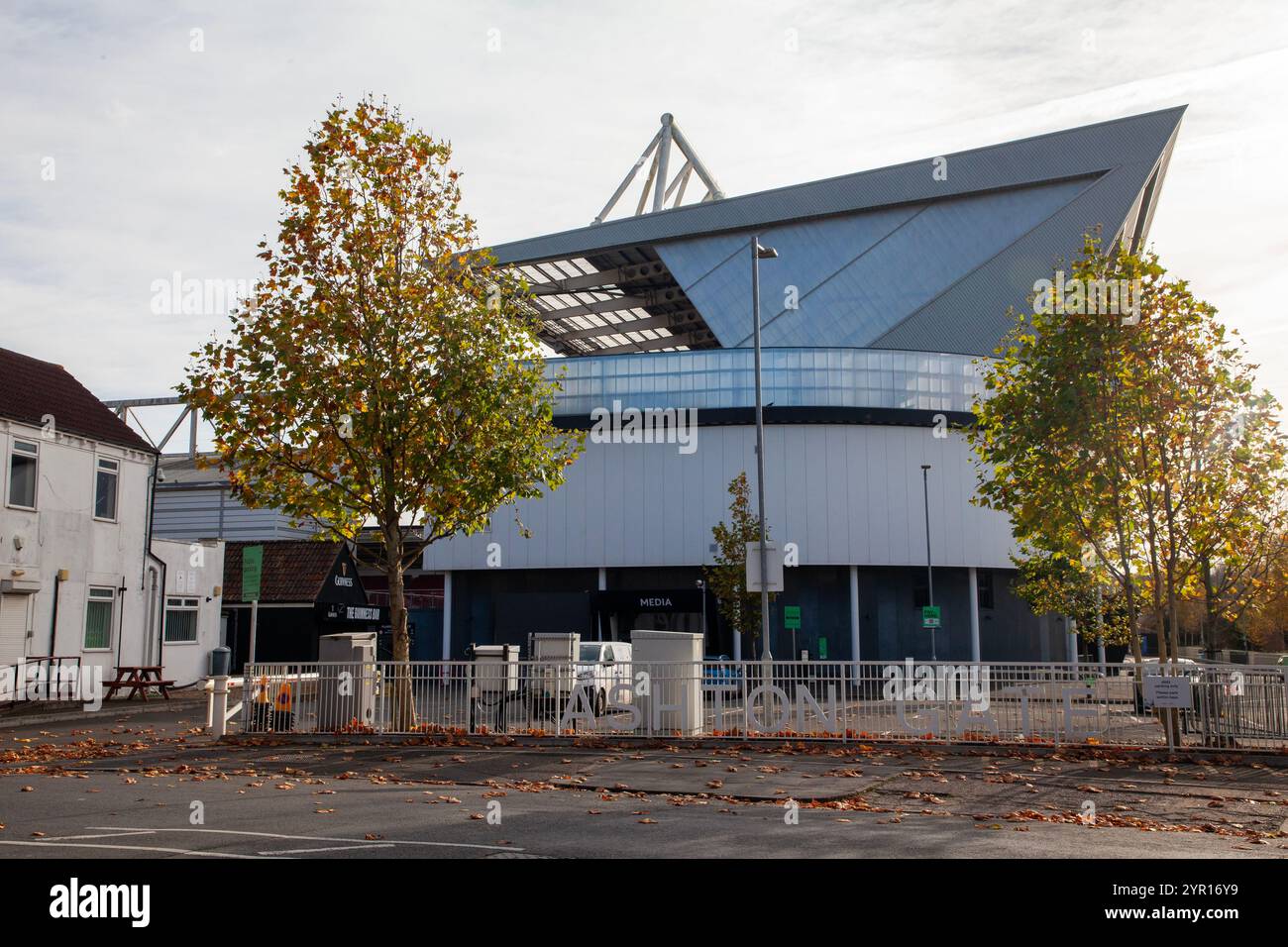 Bristol City's Ashton Gate Stadium, Bristol Stock Photo - Alamy