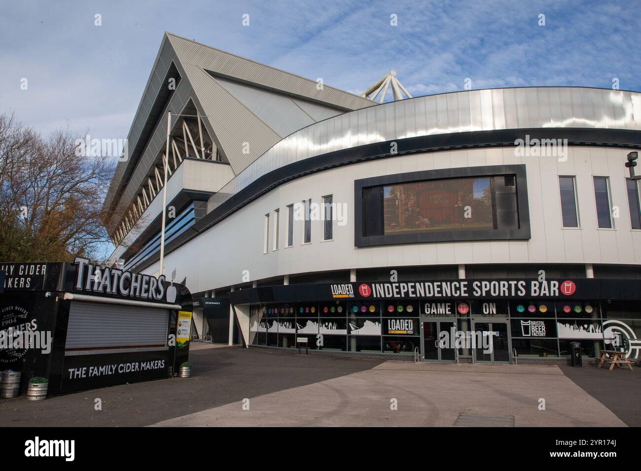 Bristol City's Ashton Gate Stadium, Bristol Stock Photo - Alamy