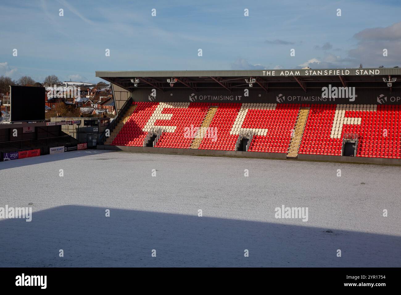 Exeter City FC stadium St James park Stock Photo - Alamy