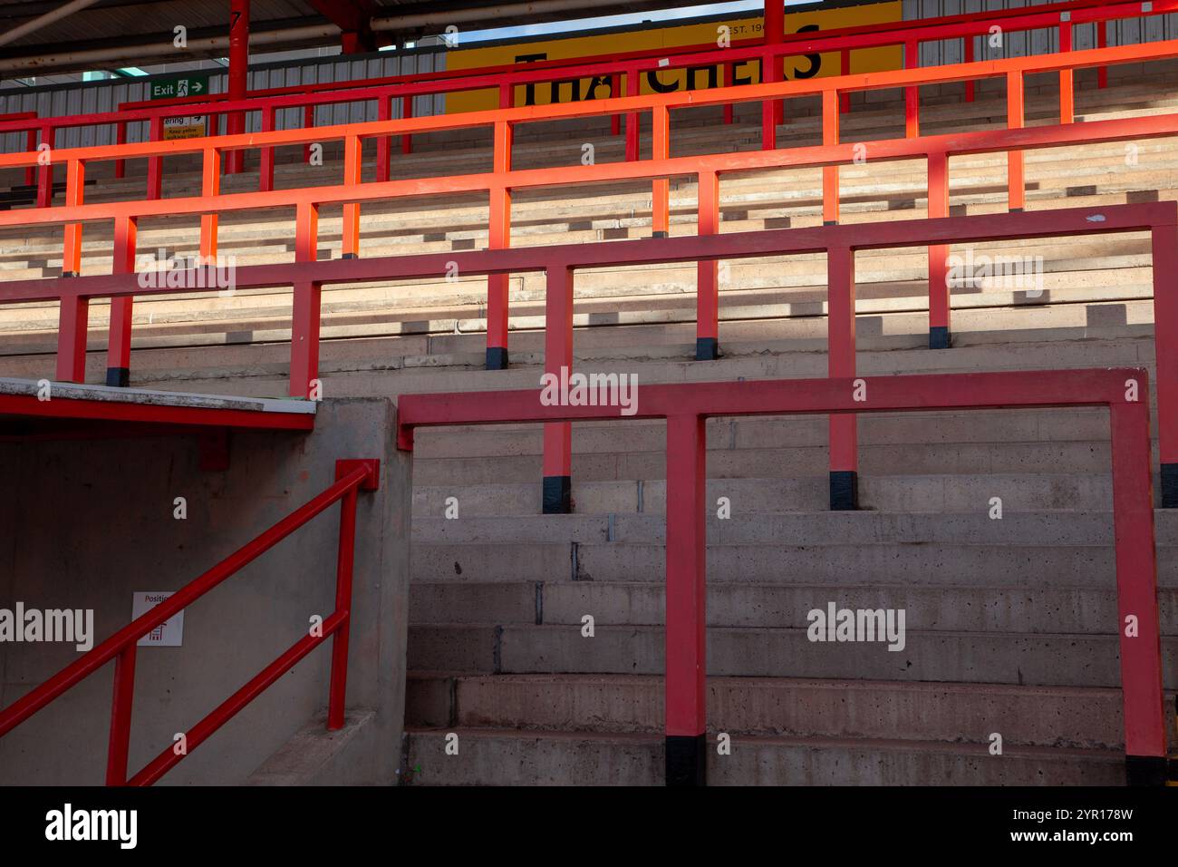 Exeter City FC stadium St James park Stock Photo - Alamy