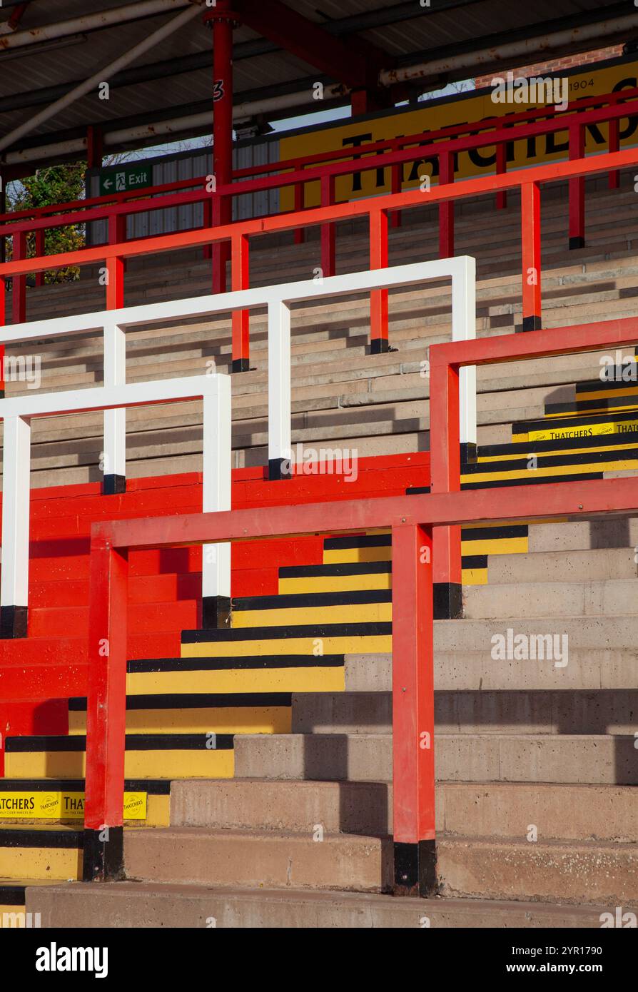 Exeter City FC stadium St James park Stock Photo - Alamy