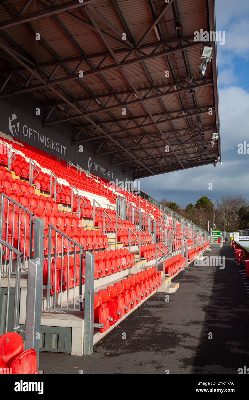 Exeter City FC stadium St James park Stock Photo - Alamy